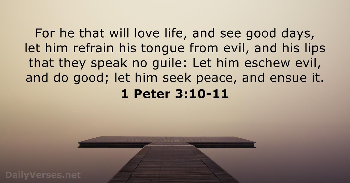 1 Peter 3 10 11 Bible Verse KJV DailyVerses