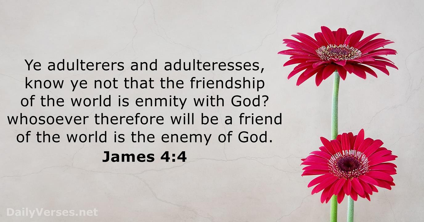 James 4 4 Bible Verse KJV DailyVerses
