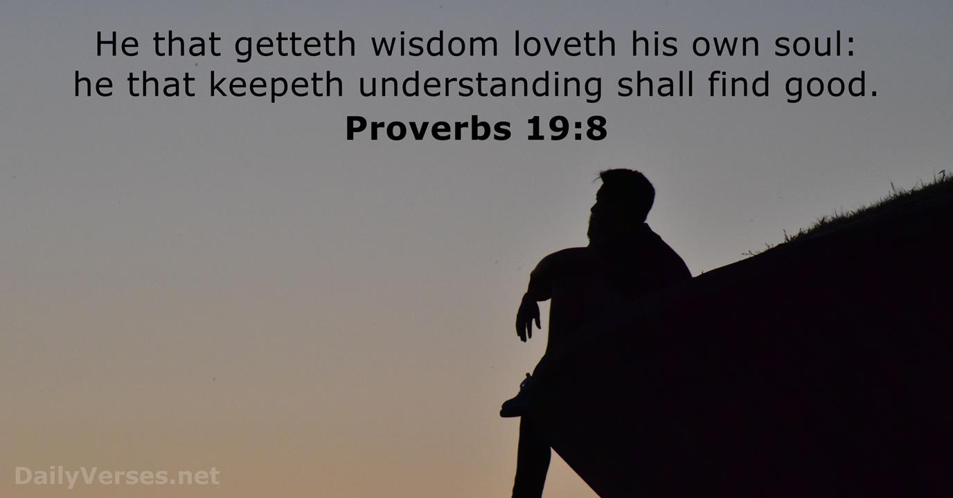 Proverbs 19 8 Bible Verse KJV DailyVerses Proverbs 19 8 Bible Verse KJV DailyVerses