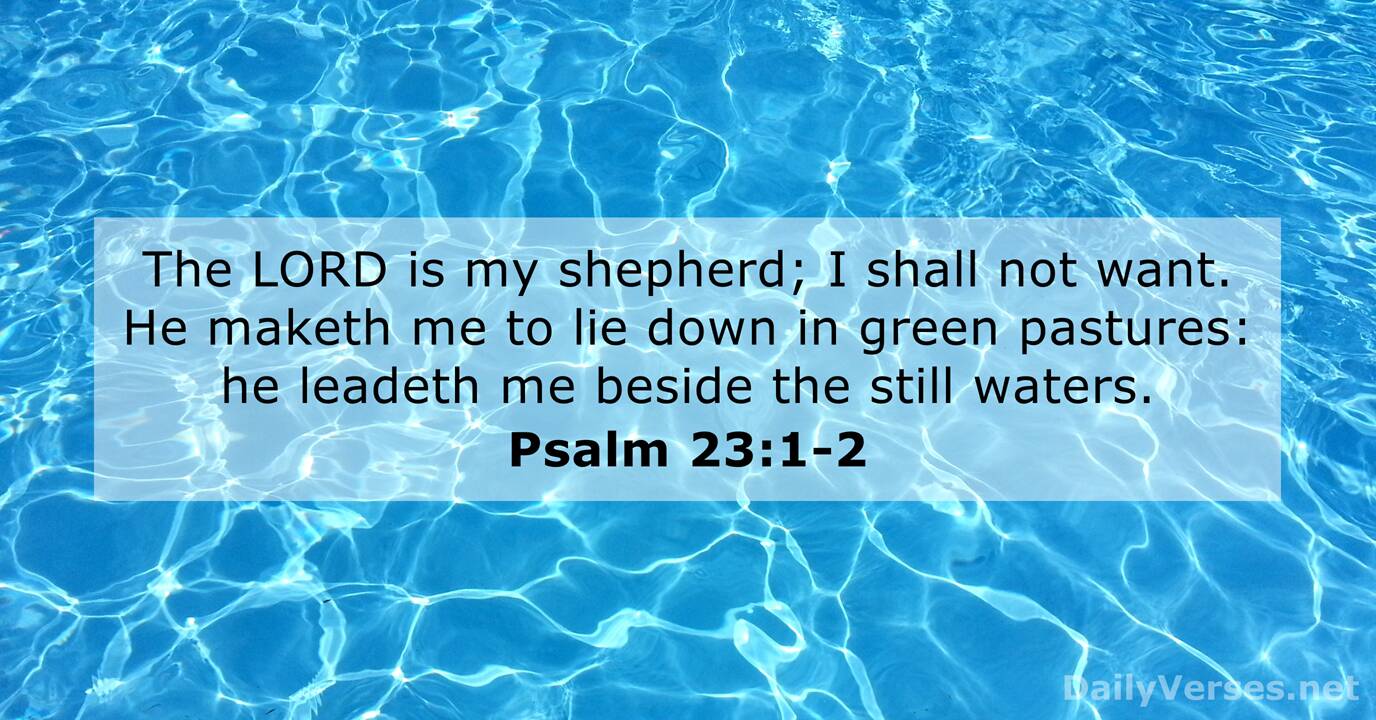 Psalm 23 KJV DailyVerses