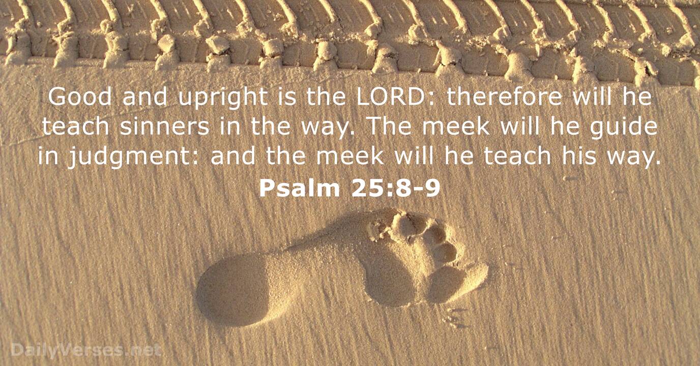 Psalm 25 8 9 NKJV Bible Verse Of The Day DailyVerses Psalm 25 8 9 NKJV Bible Verse Of The Day DailyVerses