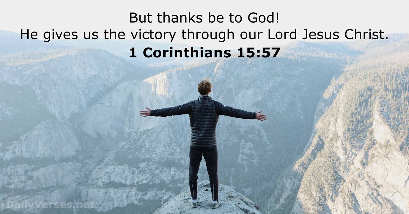 November 21 2020 Bible Verse Of The Day 1 Corinthians 15 57 November 21 2020 Bible Verse Of The Day 1 Corinthians 15 57