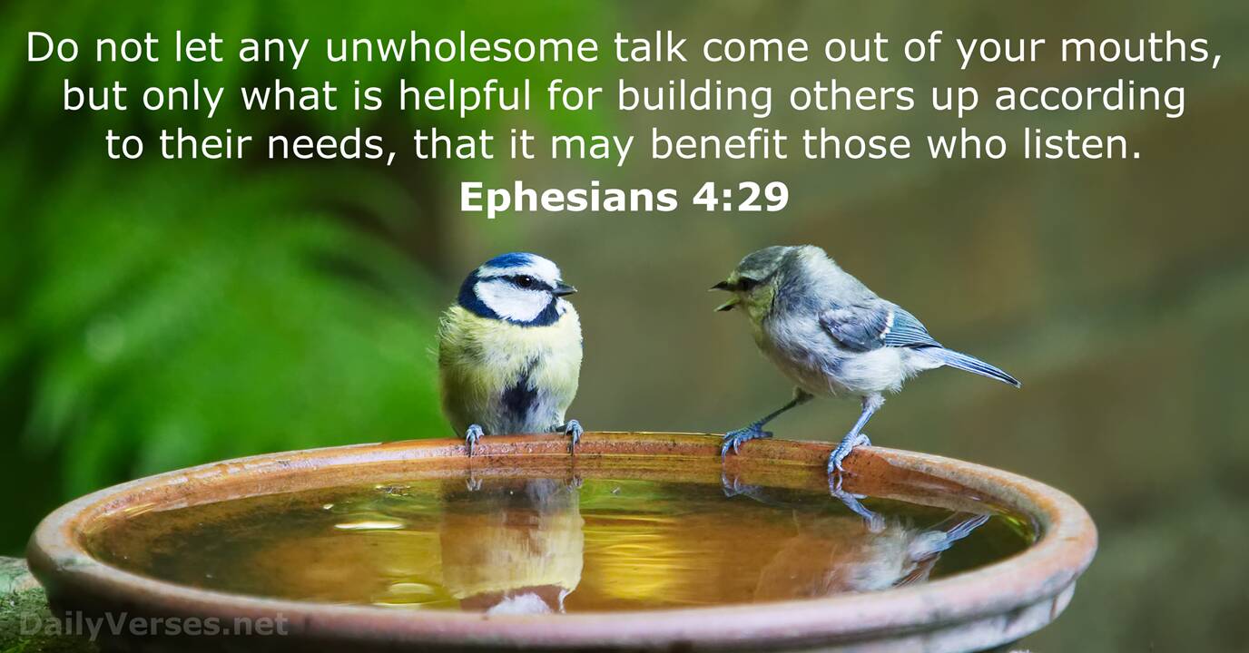 Ephesians 4 29 Bible Verse DailyVerses