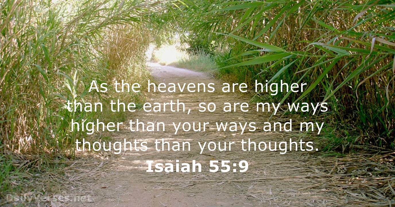 Isaiah 55 9 Bible Verse DailyVerses