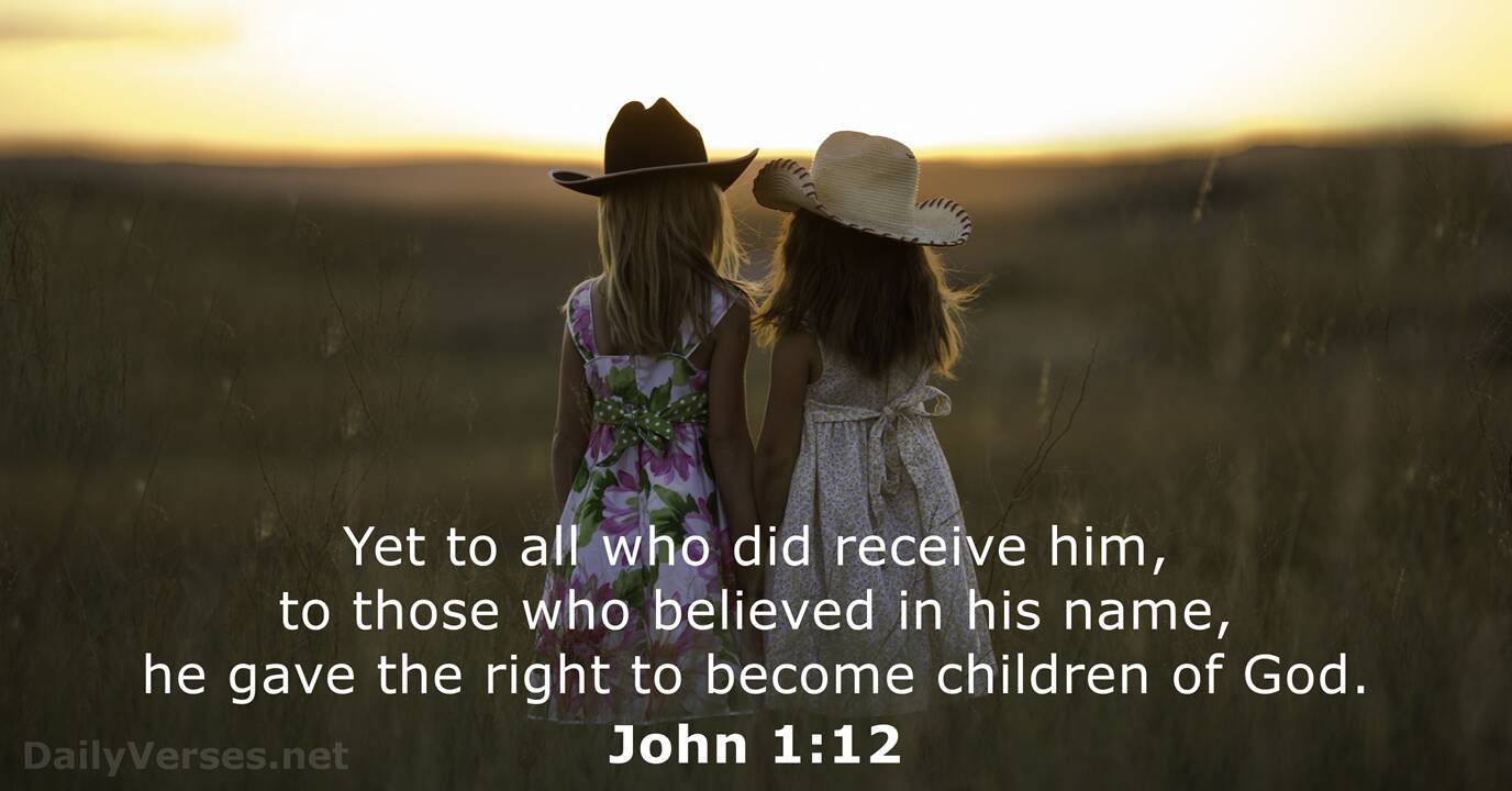 John 1 12 Bible Verse DailyVerses