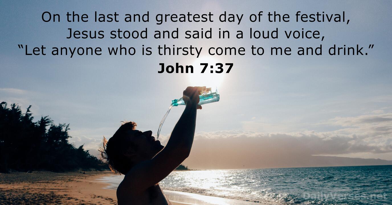 John 7 37 Bible Verse DailyVerses John 7 37 Bible Verse DailyVerses