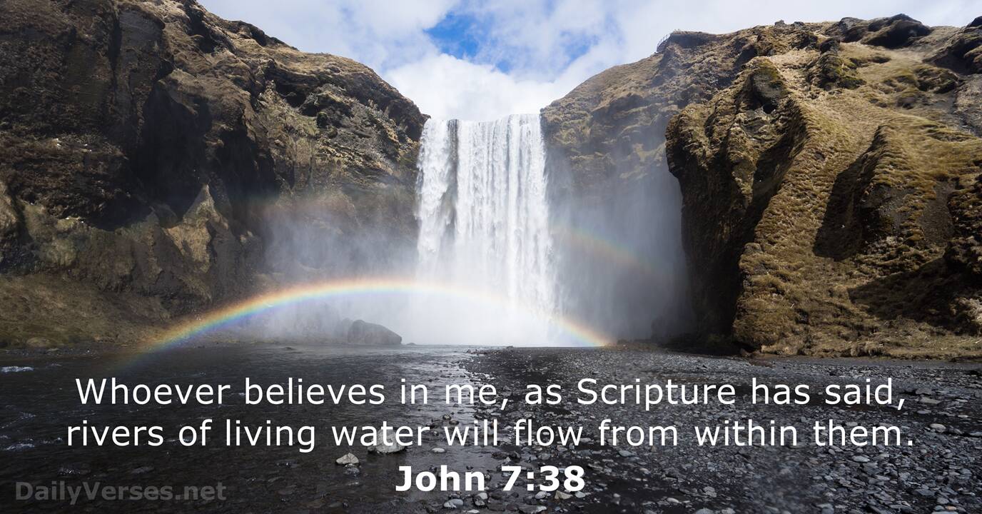 John 7 38 Bible Verse DailyVerses