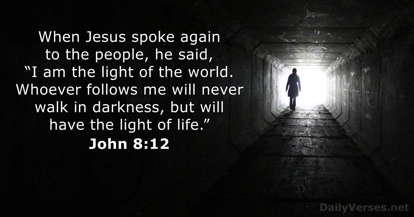 John 8 12 Bible Verse DailyVerses