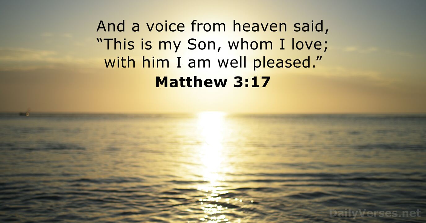 Matthew 3 17 Bible Verse DailyVerses Matthew 3 17 Bible Verse DailyVerses