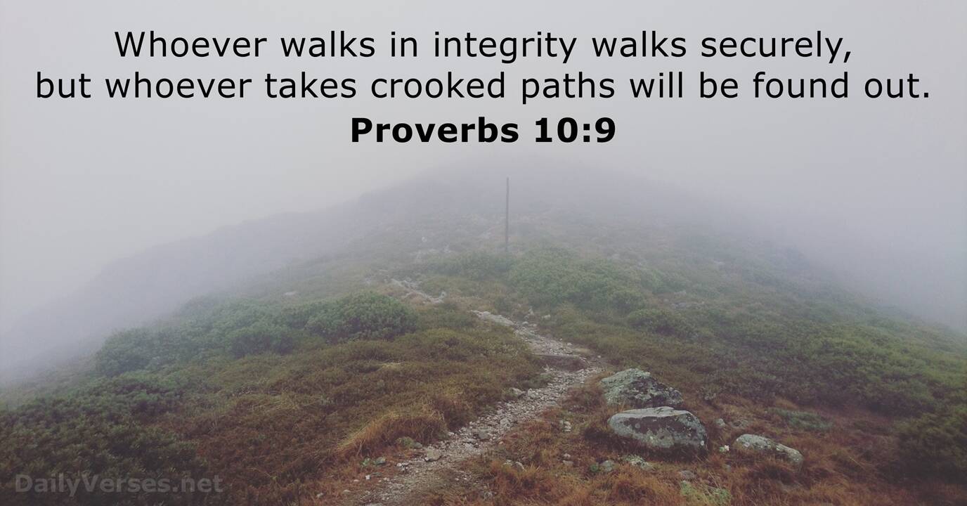 Proverbs 10 9 Bible Verse DailyVerses Proverbs 10 9 Bible Verse DailyVerses