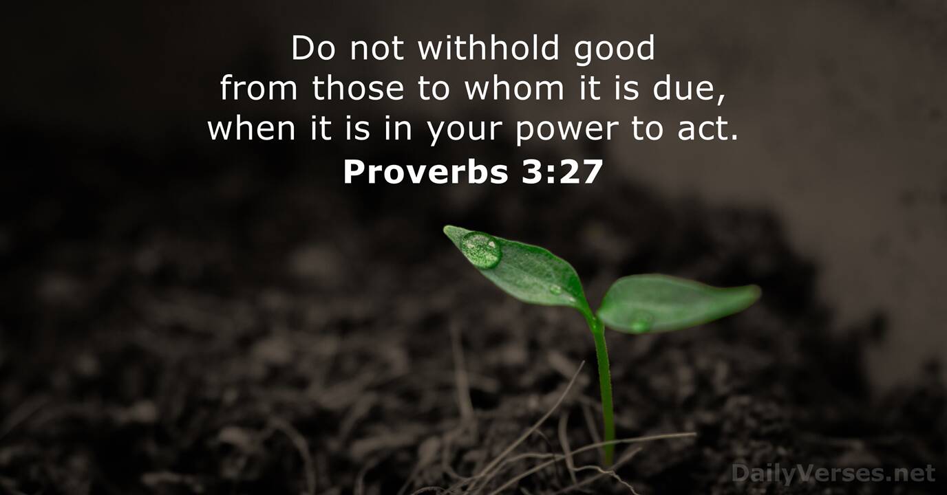 Proverbs 3 27 Bible Verse DailyVerses