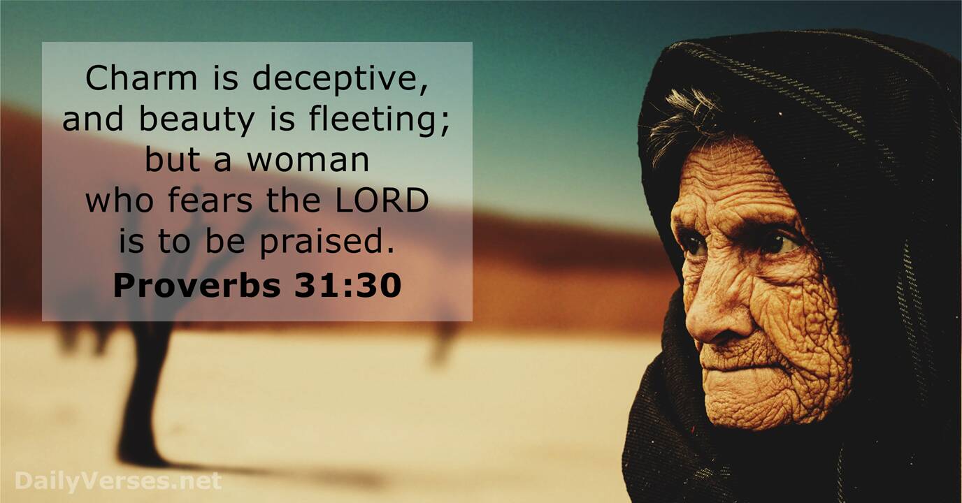 Proverbs 31 30 Bible Verse DailyVerses
