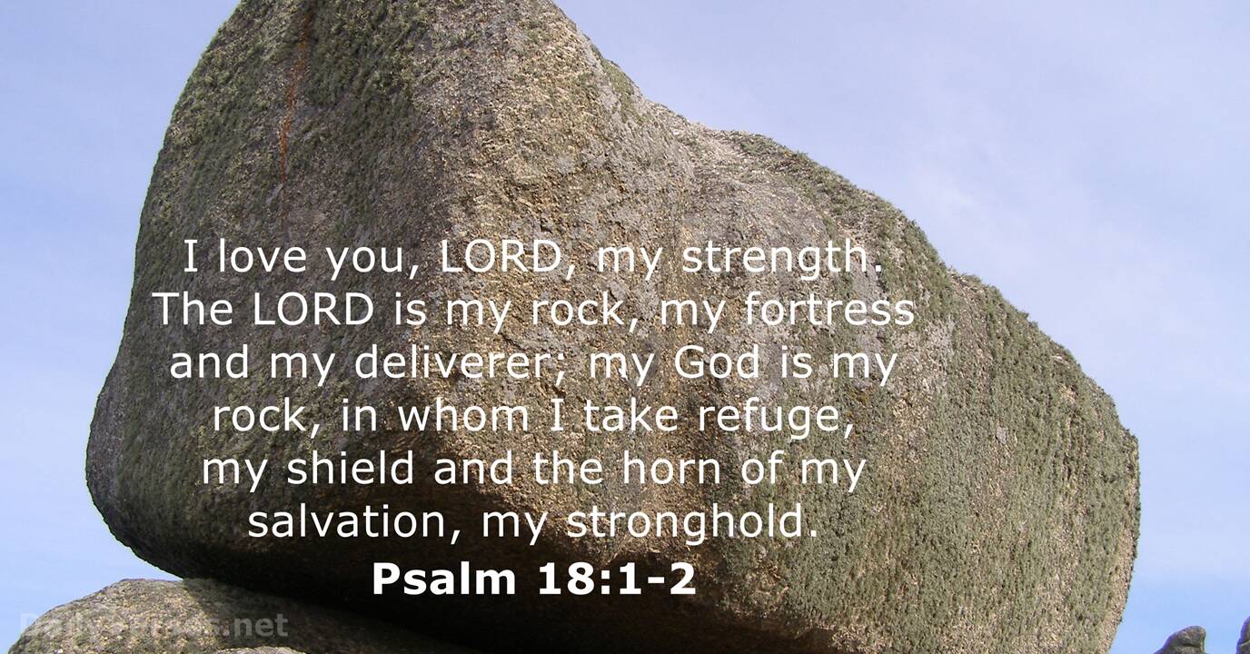 November 24 2014 Bible Verse Of The Day Psalm 18 1 2 DailyVerses