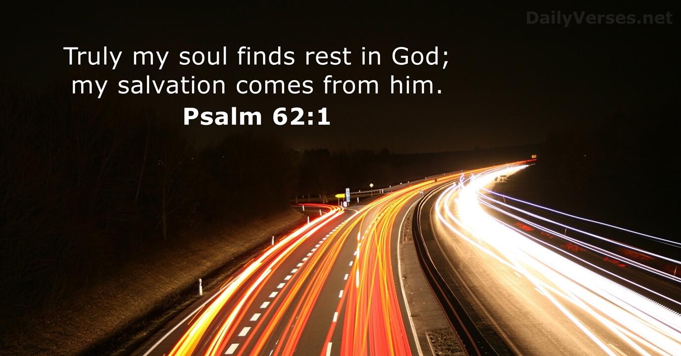 Psalm 62 1 Bible Verse DailyVerses