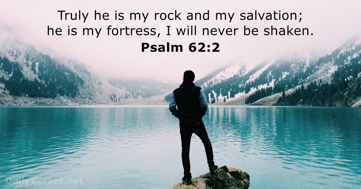 Psalm 62 2 KJV Bible Verse Of The Day DailyVerses Psalm 62 2 KJV Bible Verse Of The Day DailyVerses