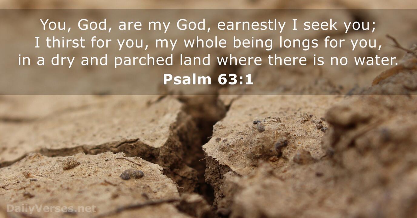 November 15 2022 Bible Verse Of The Day Psalm 63 1 DailyVerses