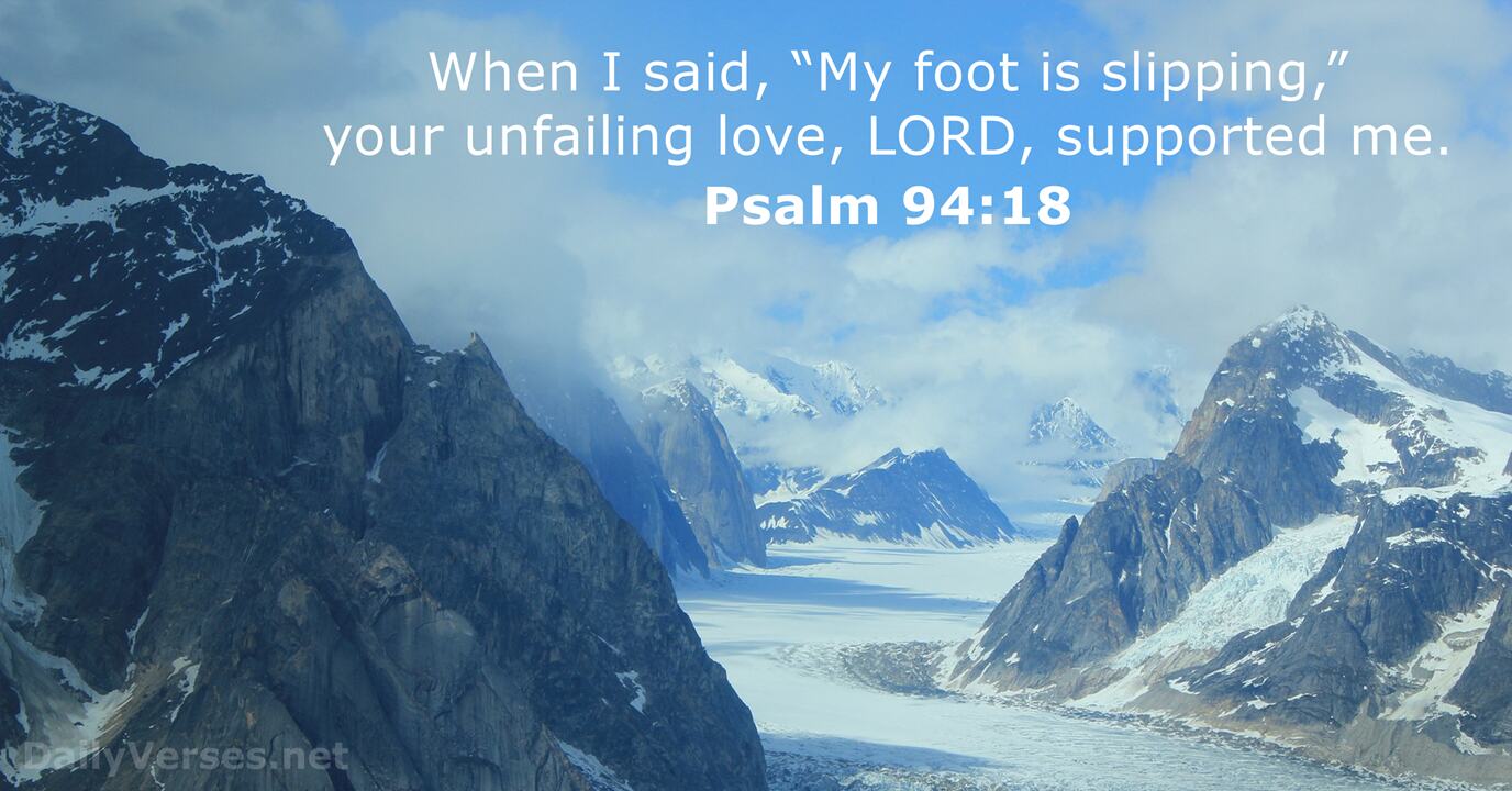 March 27 2015 Bible Verse Of The Day Psalm 94 18 DailyVerses