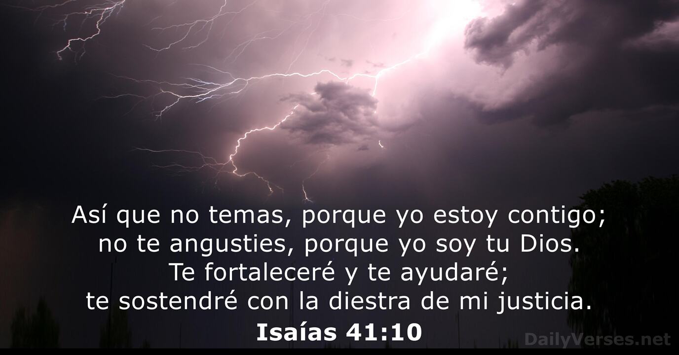 Isa as 41 10 Vers culo De La Biblia DailyVerses