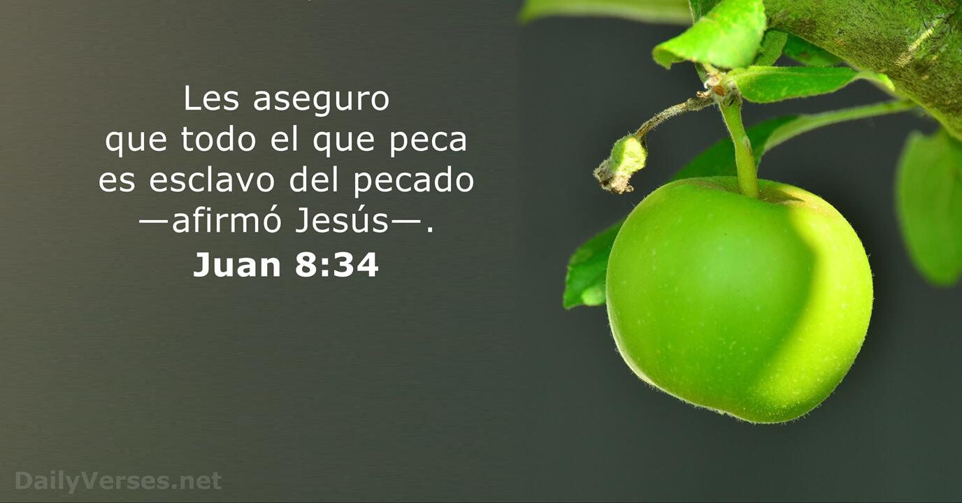 Juan 8 34 Vers culo De La Biblia DailyVerses