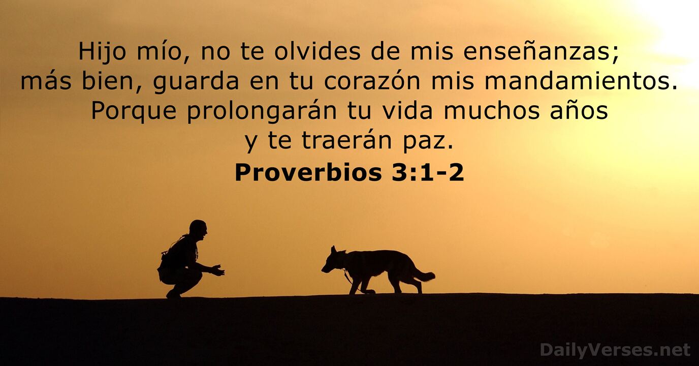10 De Marzo De 2024 Vers culo De La Biblia Del D a Proverbios 3 1 2 10 De Marzo De 2024 Vers culo De La Biblia Del D a Proverbios 3 1 2