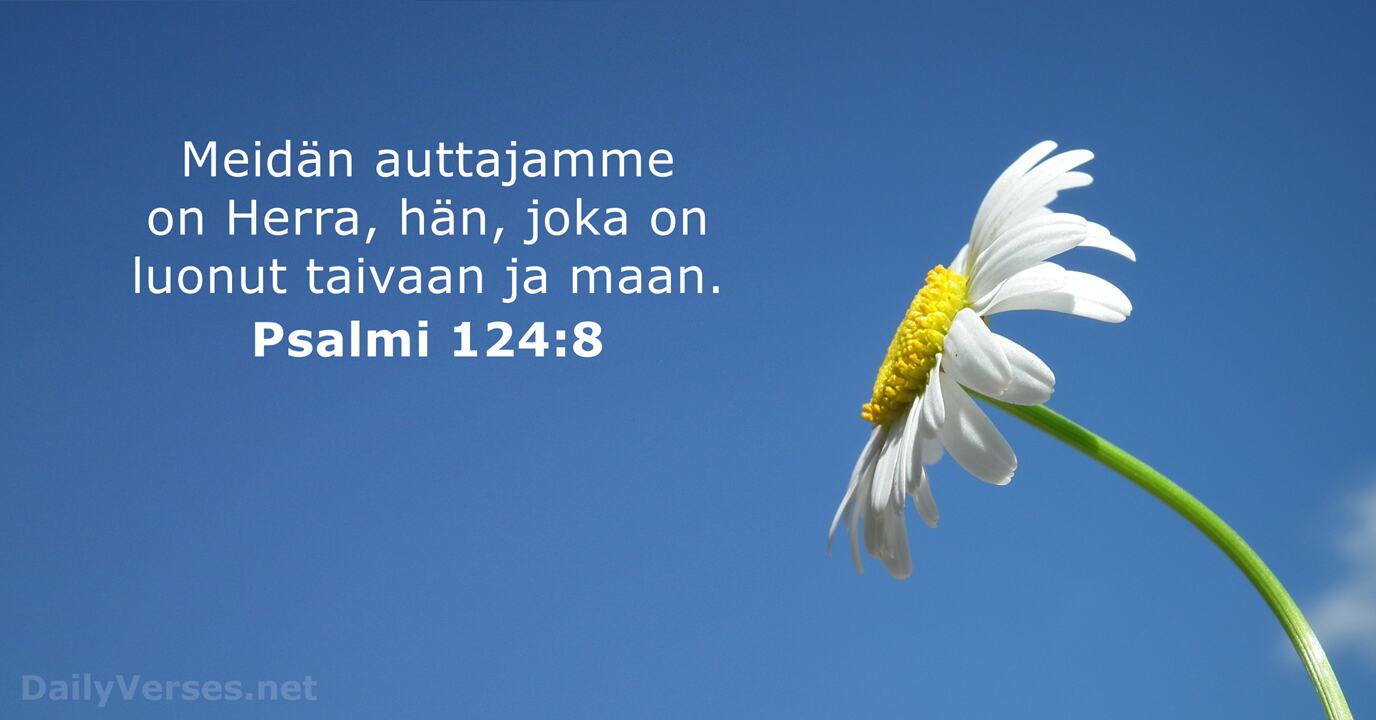 Psalmi 124 8 Raamatun Jae DailyVerses