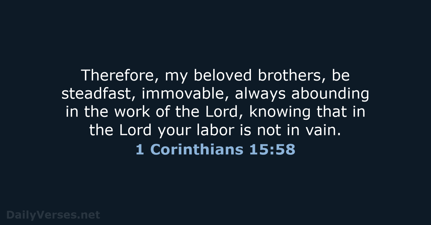 Corinthians 15 58 Bible Verse Wall Art ABConcepts Ubicaciondepersonas Corinthians 15 58 Bible Verse Wall Art ABConcepts Ubicaciondepersonas