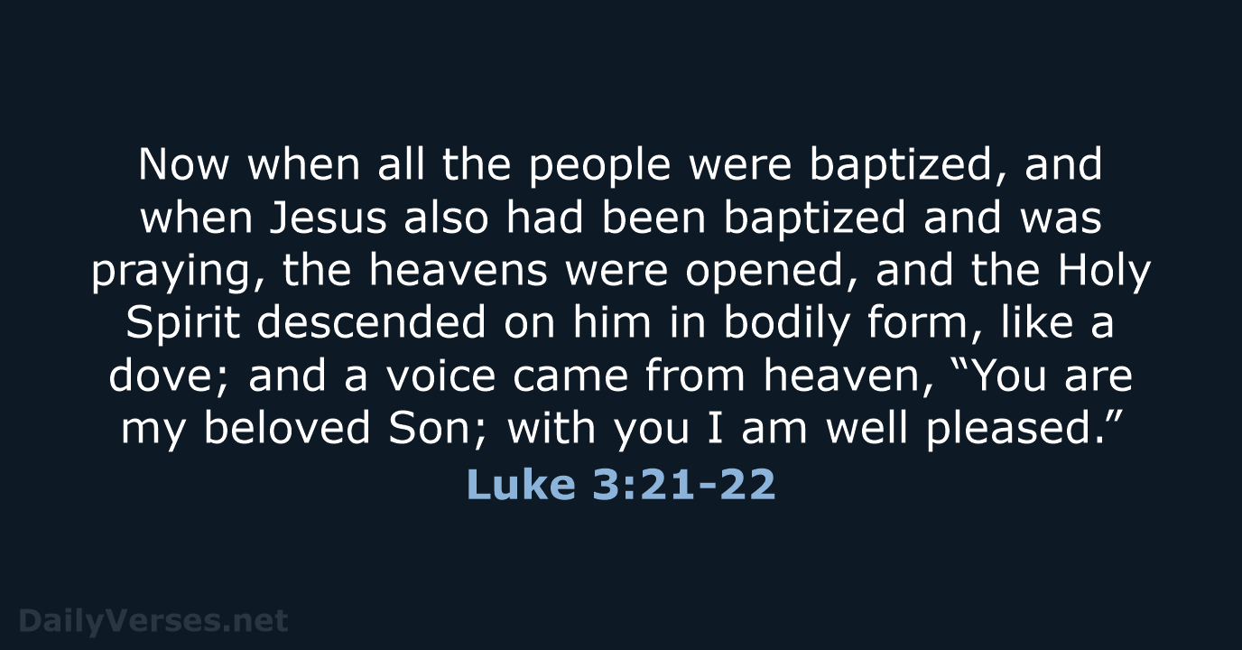 Luke 3 21 22 Bible Verse ESV DailyVerses