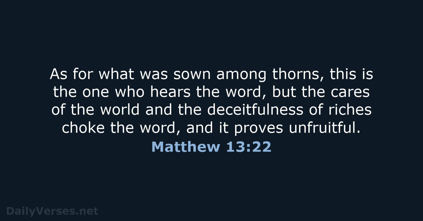 Matthew 13 ESV NKJV DailyVerses