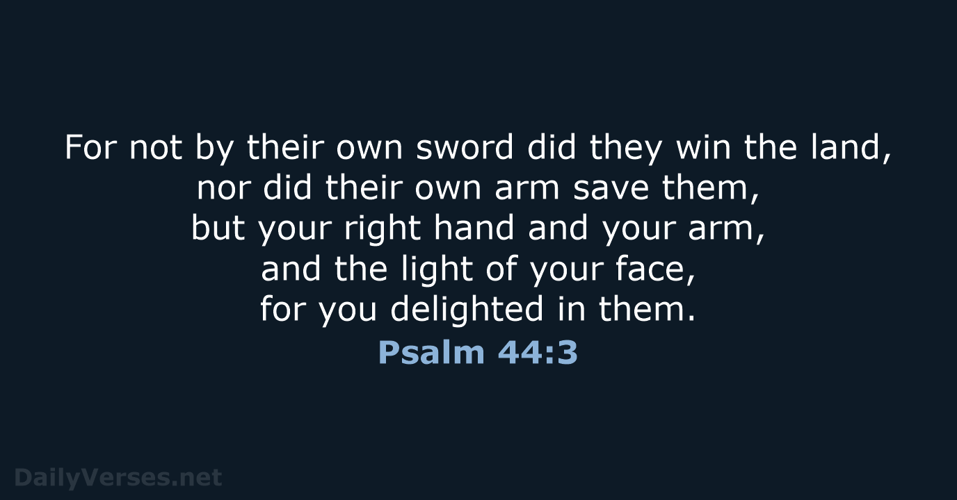 Psalm 44 Nlt SitiAnoushka