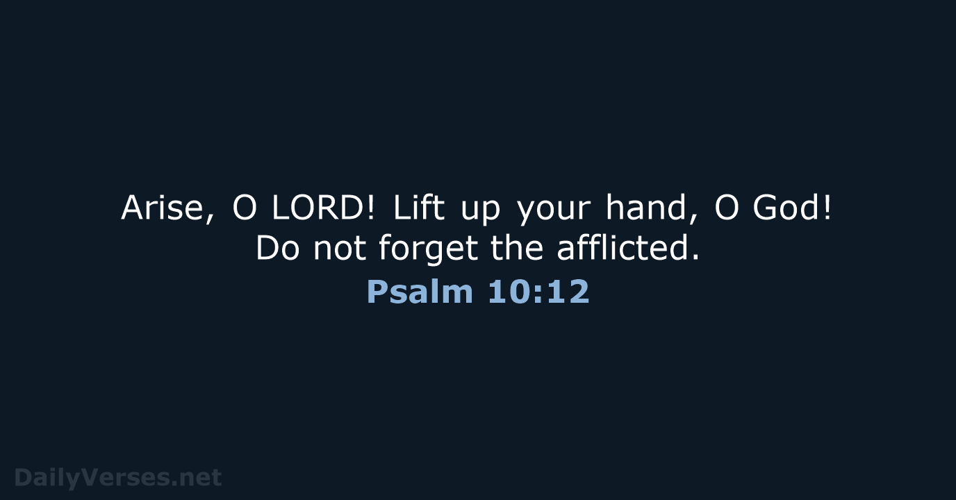 Psalm 10 NCB DailyVerses