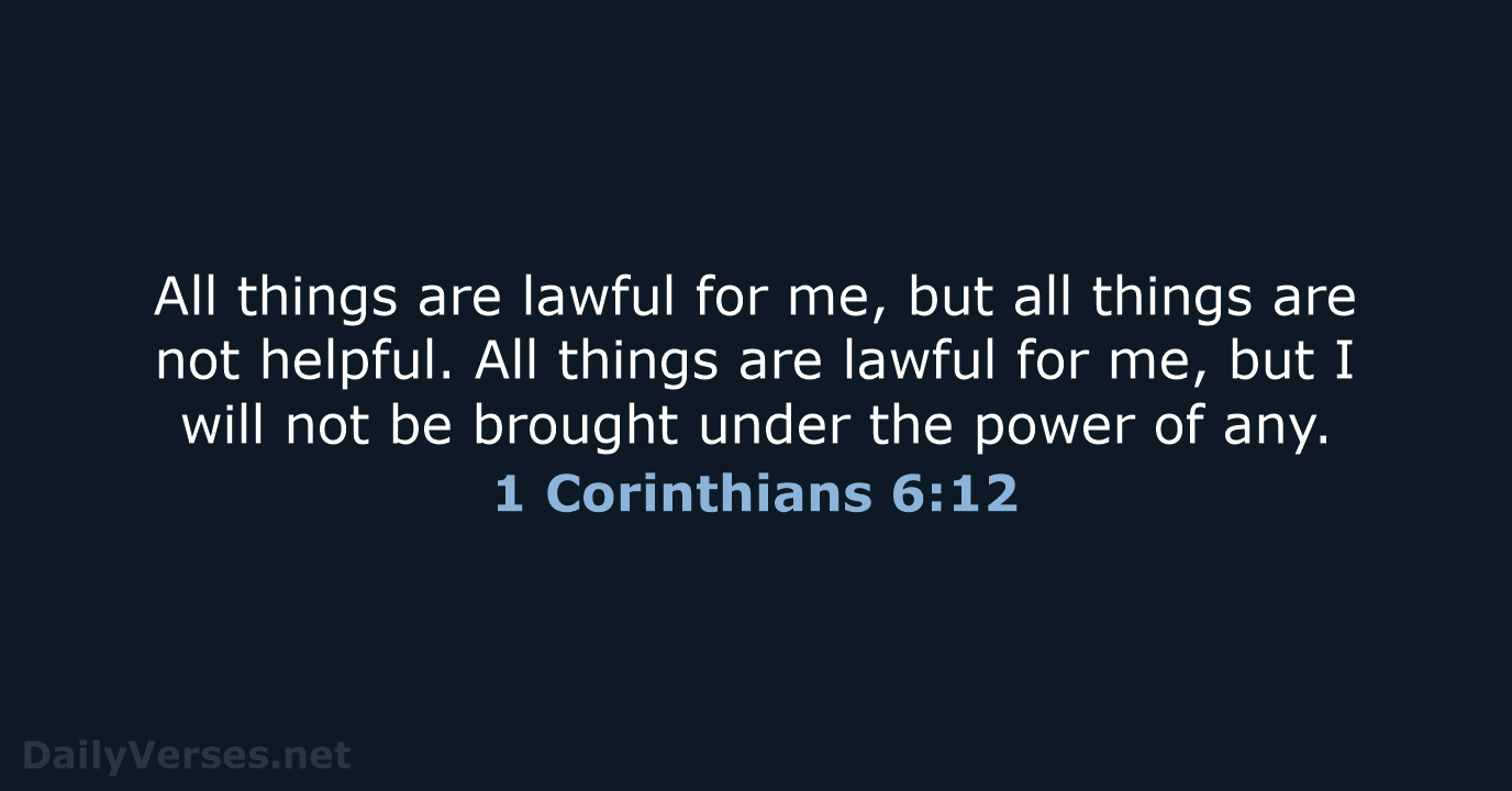 1 Corinthians 6 12 Bible Verse NKJV DailyVerses 1 Corinthians 6 12 Bible Verse NKJV DailyVerses