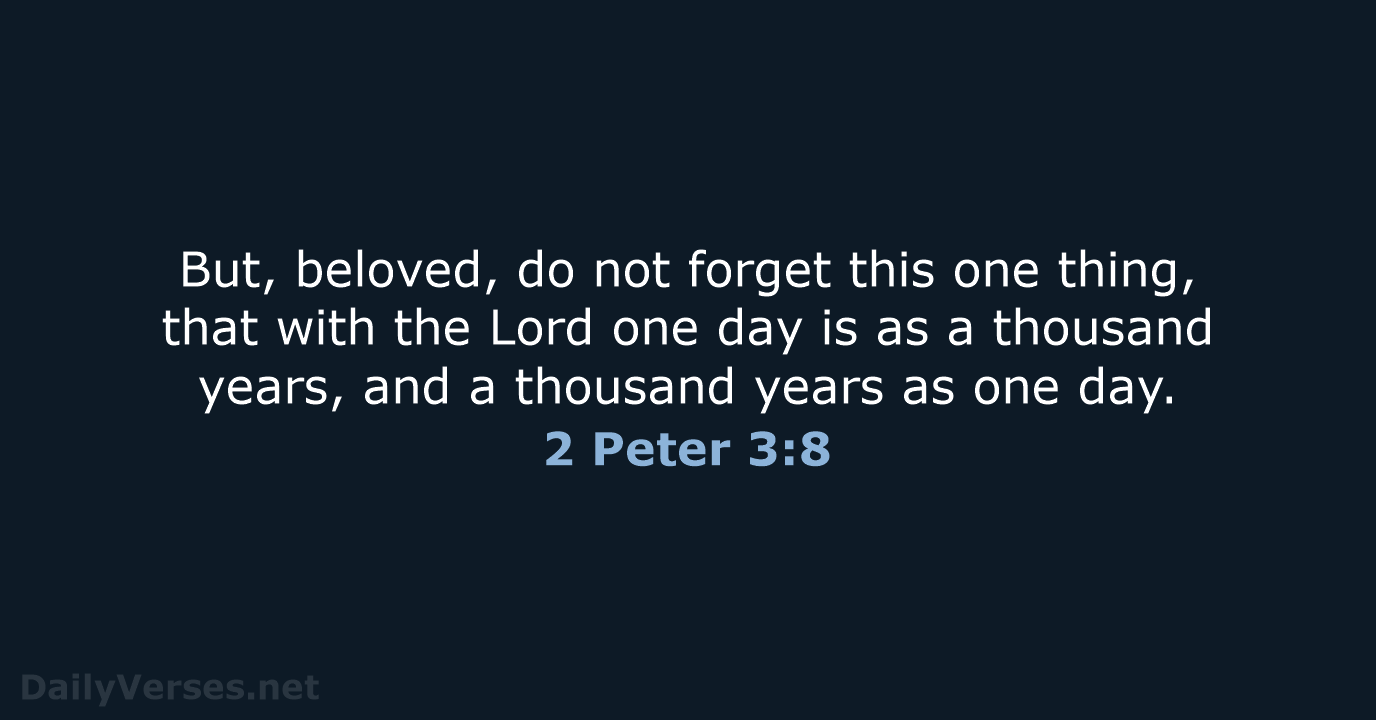 2 Peter 3 NKJV NLT DailyVerses