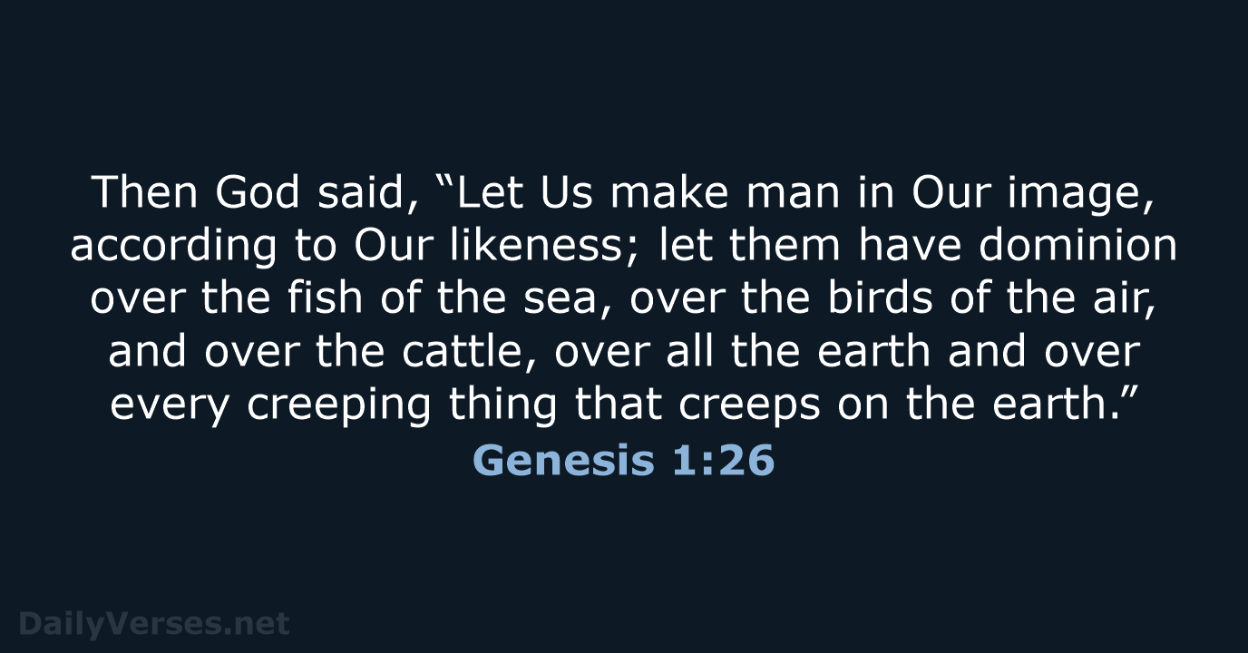 Genesis 1 26 Bible Verse NKJV DailyVerses Genesis 1 26 Bible Verse NKJV DailyVerses
