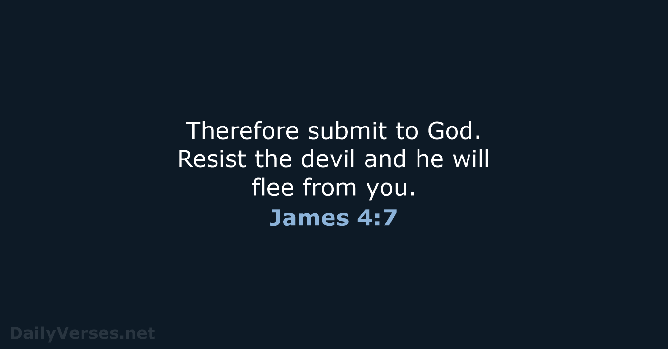 James 4 7 Bible Verse NKJV DailyVerses