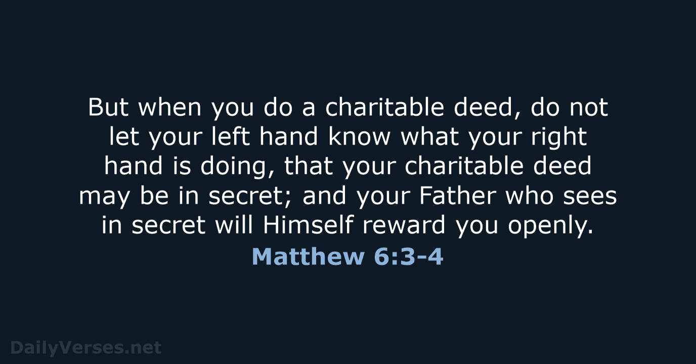 Matthew 6 3 4 Bible Verse NKJV DailyVerses Matthew 6 3 4 Bible Verse NKJV DailyVerses
