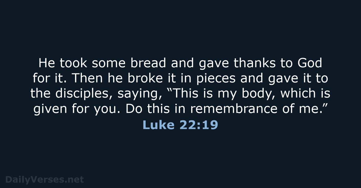 Luke 22 NLT DailyVerses