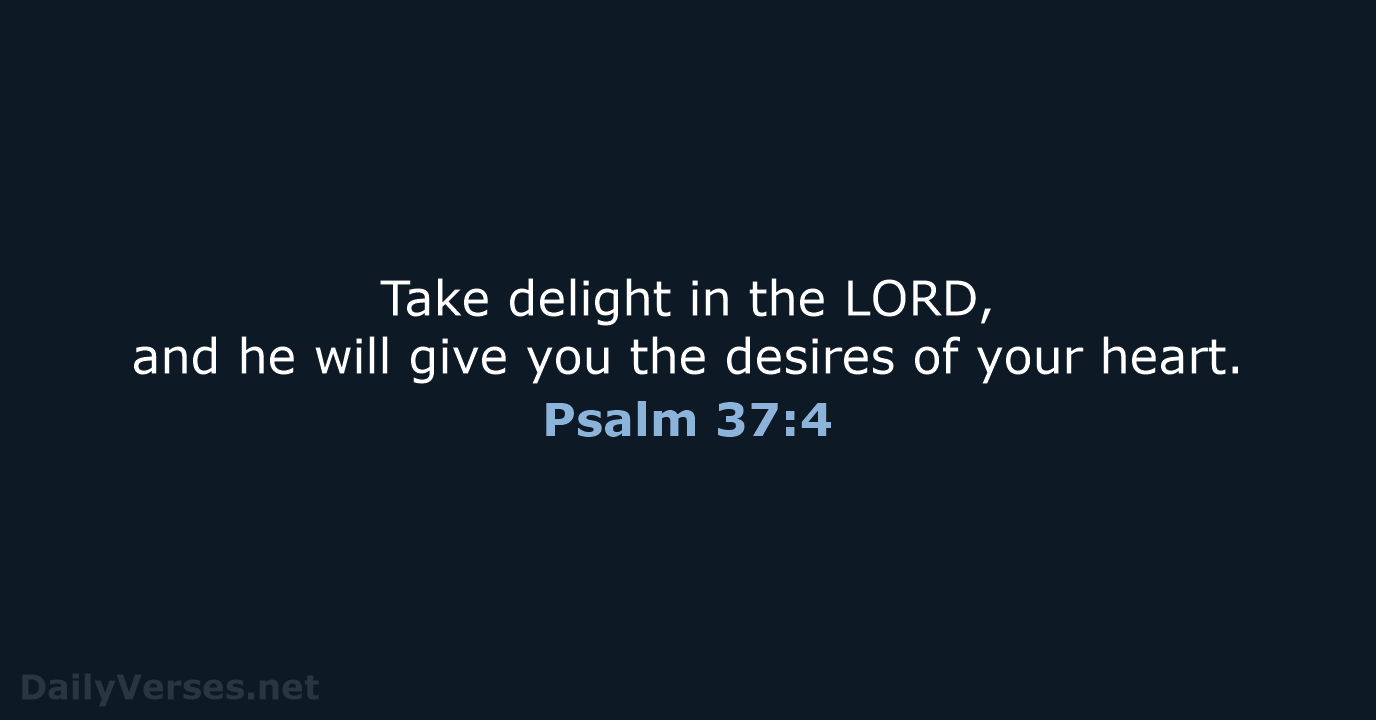 Psalm 37 4 Bible Verse NRSV DailyVerses