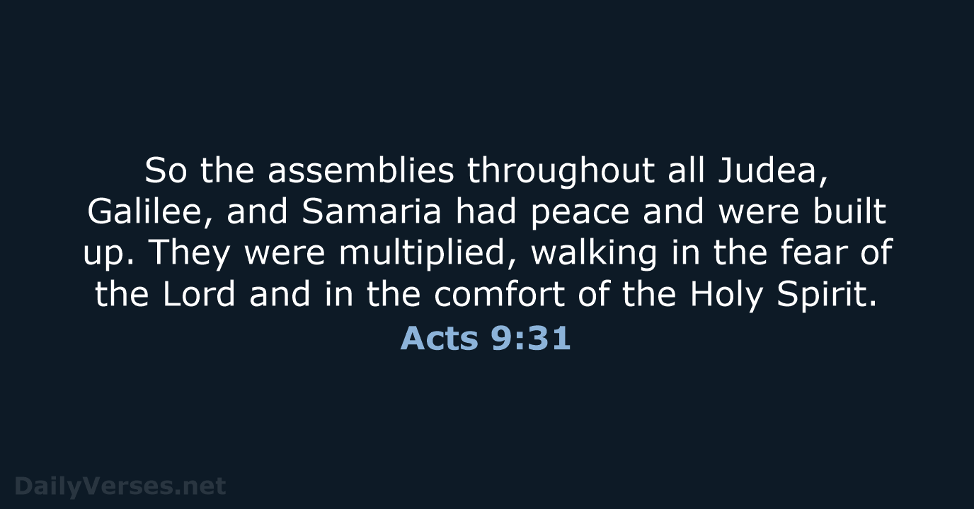 Acts 9 WEB NRSV DailyVerses Acts 9 WEB NRSV DailyVerses